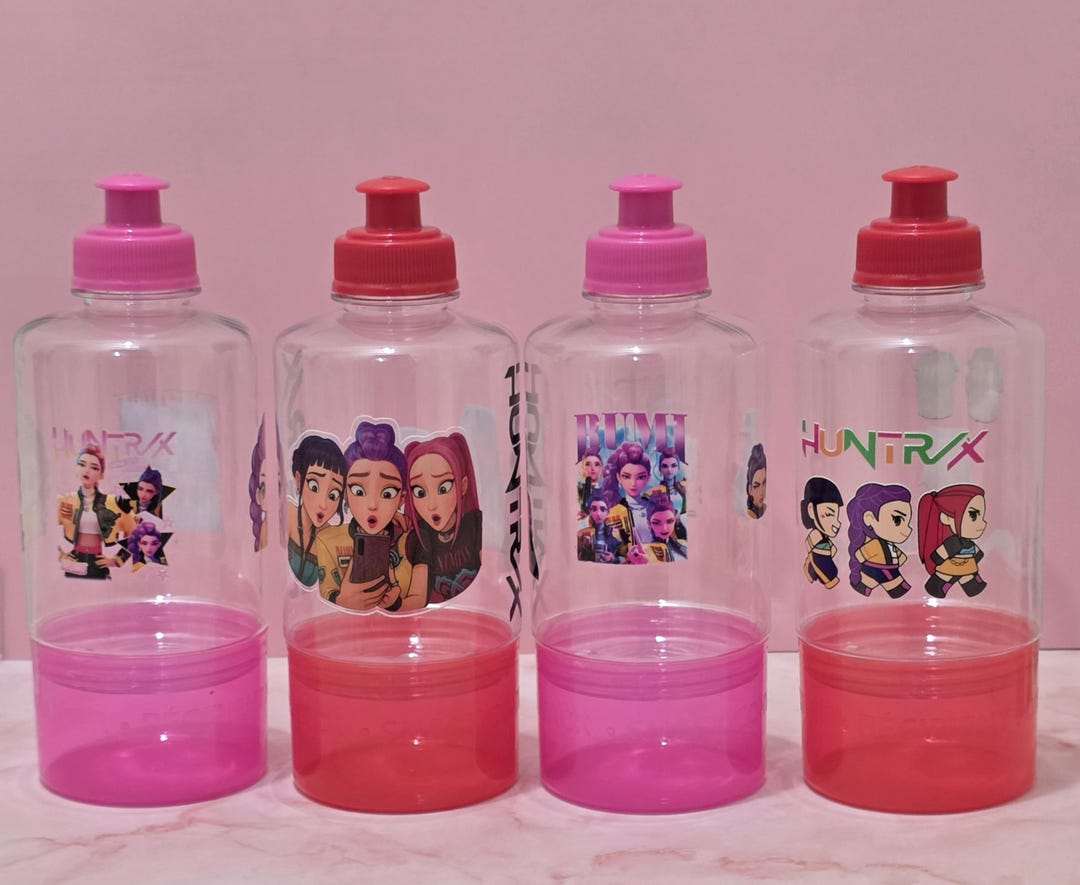 K-POP DEMON HUNTERS - Huntrix | Saja Boys - Handmade Combination Bottle ...