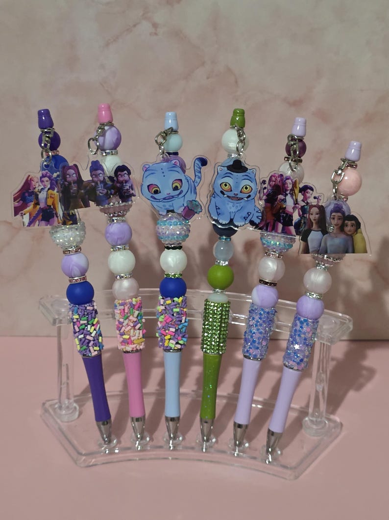 Unleash Your Inner K-POP Demon Hunter With Handmade Beaded Pens ...