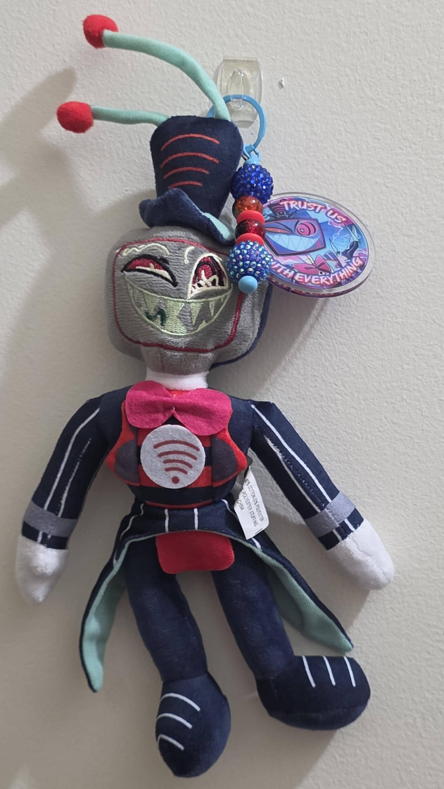 HAZBIN HOTEL Bag Charm/keychain - Alastor | Vaggie | Vox | Angel Dust ...