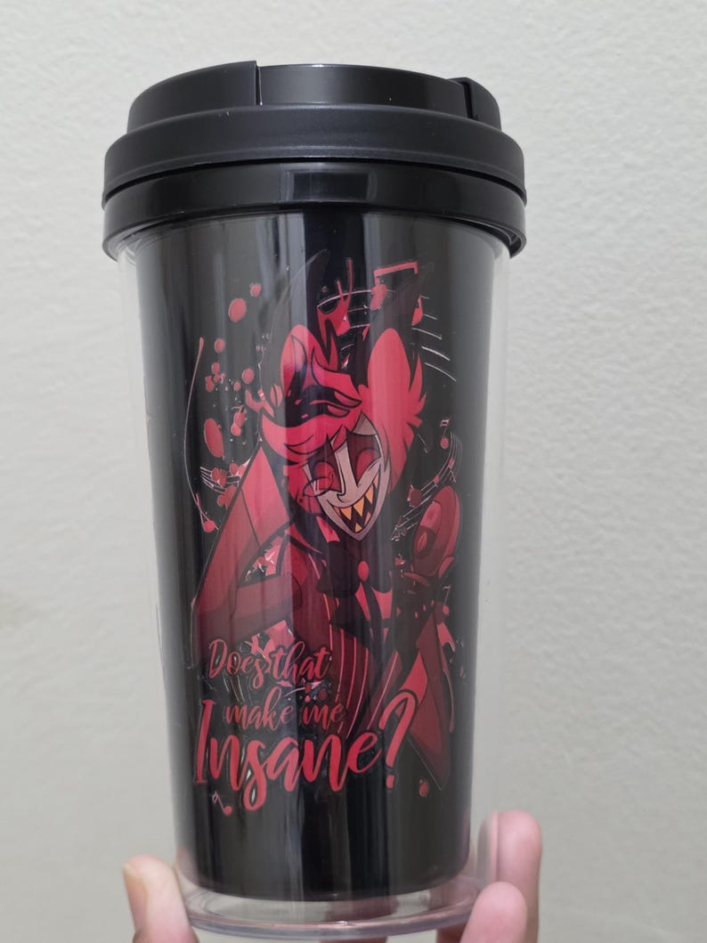 HAZBIN HOTEL - Alastor | Angel Dust |charlie - Handmade 16 and 17oz ...