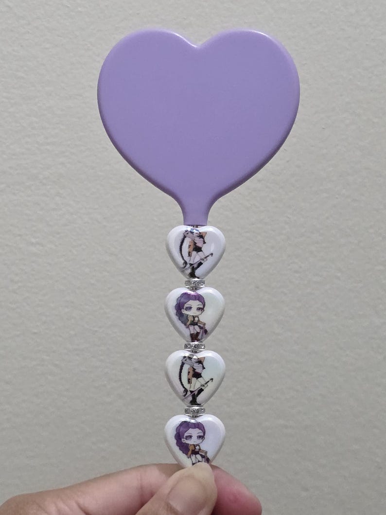 K-POP DEMON HUNTERS - Beaded Mirror - Huntrix | Rumi | Zoey | Mira - Etsy