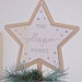 Personalised Tree Topper Engraved - Laser Cutting File, Svg, Vector ...