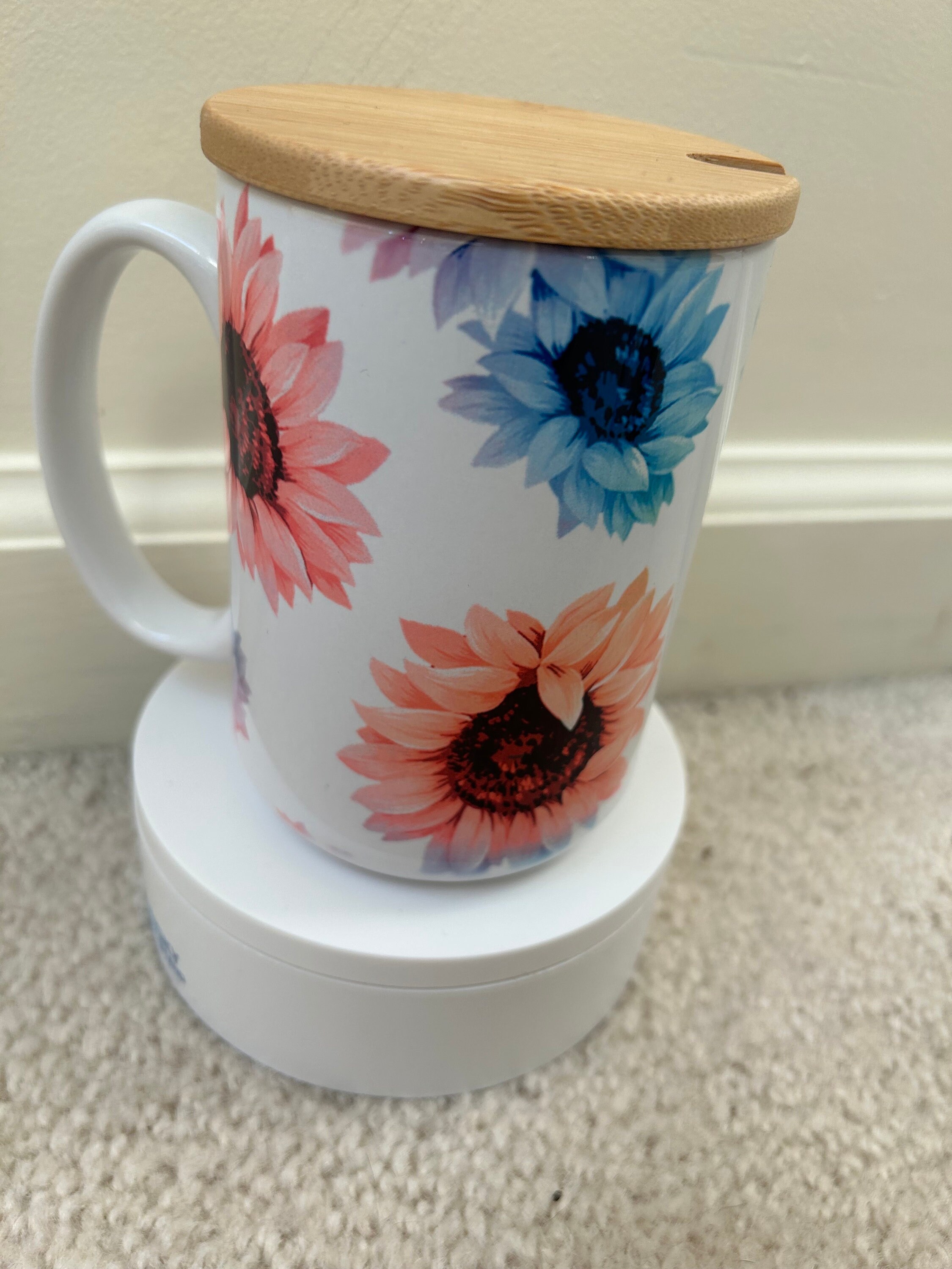 Positive Affirmation Sublimation Mug/happy Camper/neon Flowers/sloth - Etsy