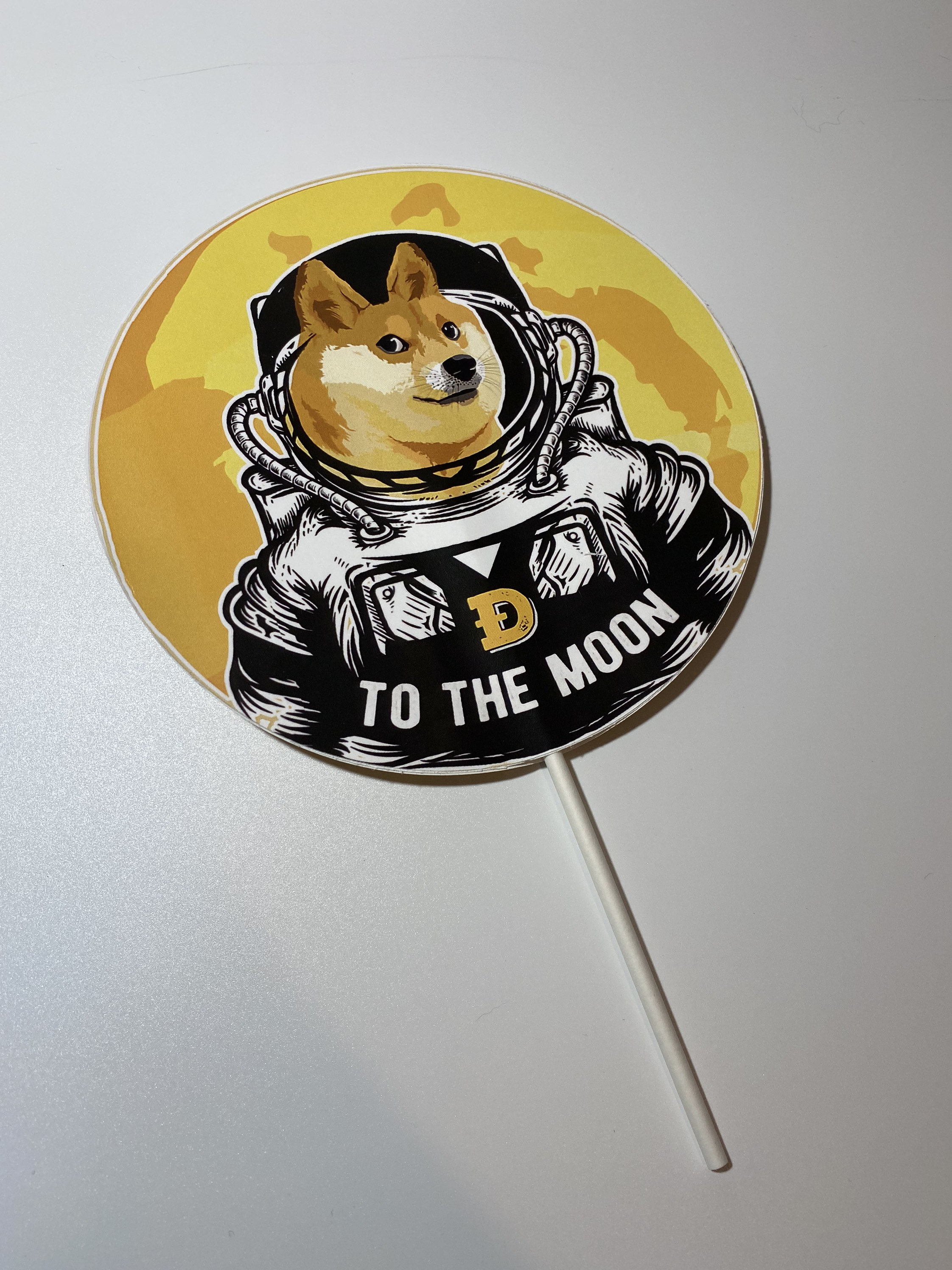 Dogecoin Cake Topper, Dogecoin Party, Doge Gift, Dogecoin Cake ...