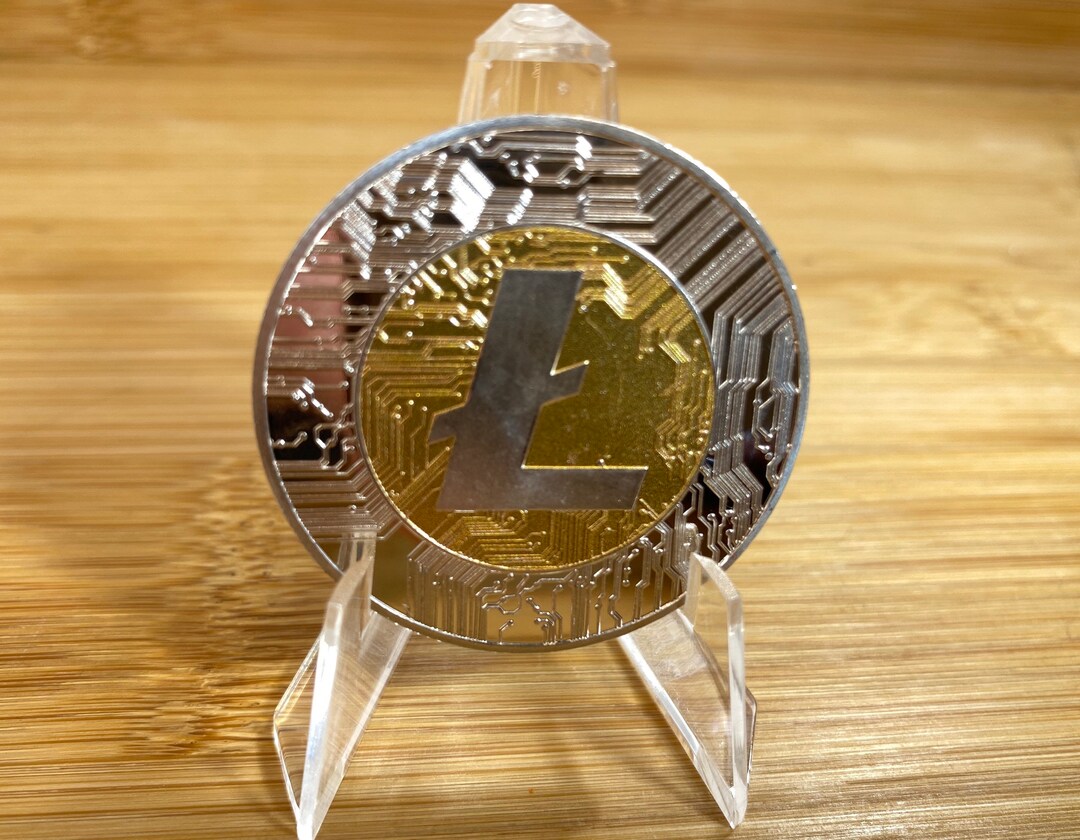 LITECOIN Coin, LTC Coin, Cryptocurrency Commemorative Collectors Coin ...