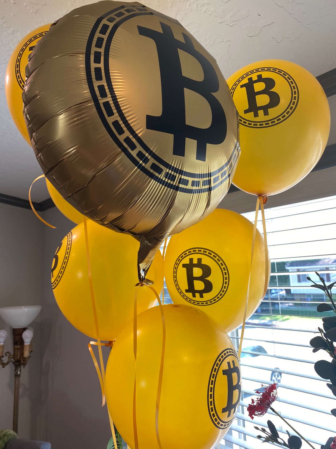 Bitcoin Balloons With Mylars Bitcoin Party Bitcoin Gift | Etsy
