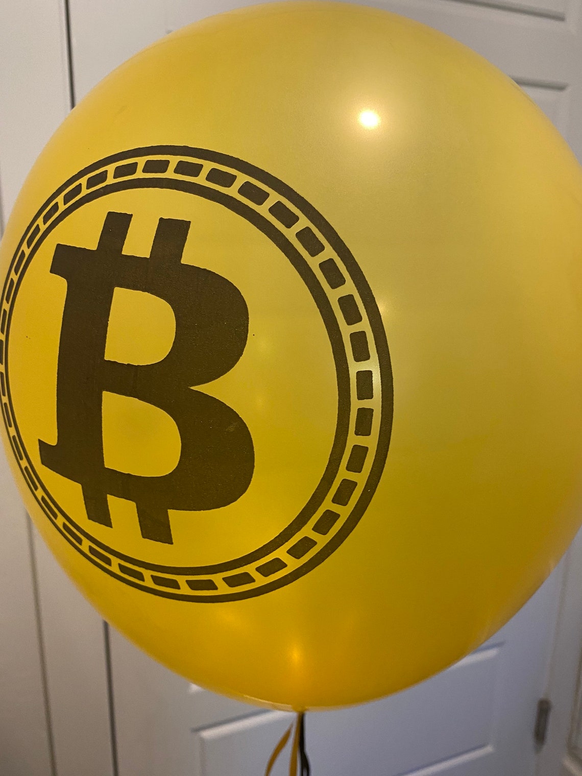 Bitcoin Birthday Bitcoin Balloons Bitcoin Party Bitcoin - Etsy