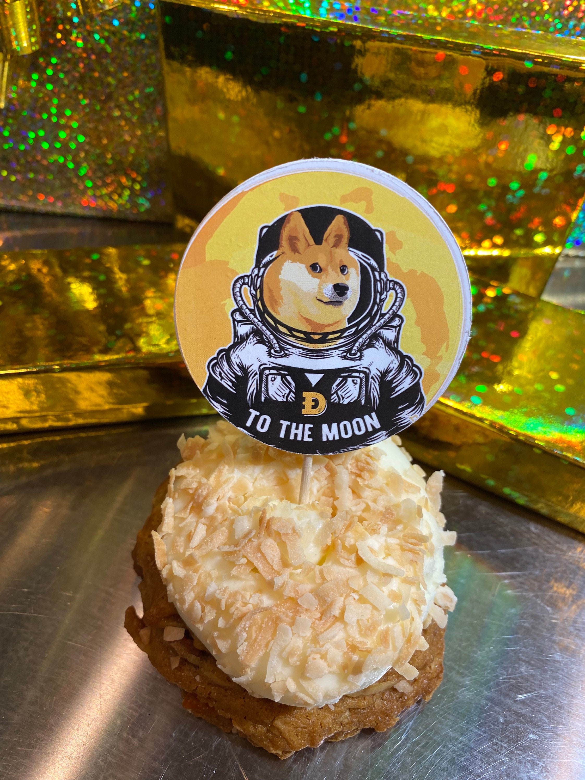 Dogecoin Cupcake Topper Dogecoin Party Doge Gift Dogecoin | Etsy