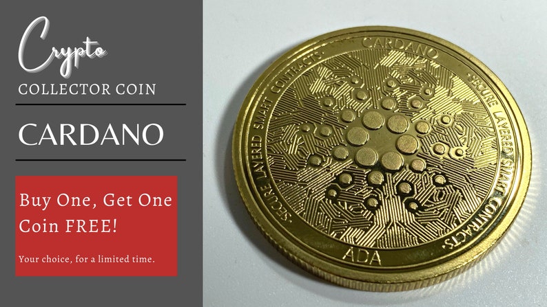 CARDANO COIN ADA Coin Cryptocurrency Commemorative - Etsy