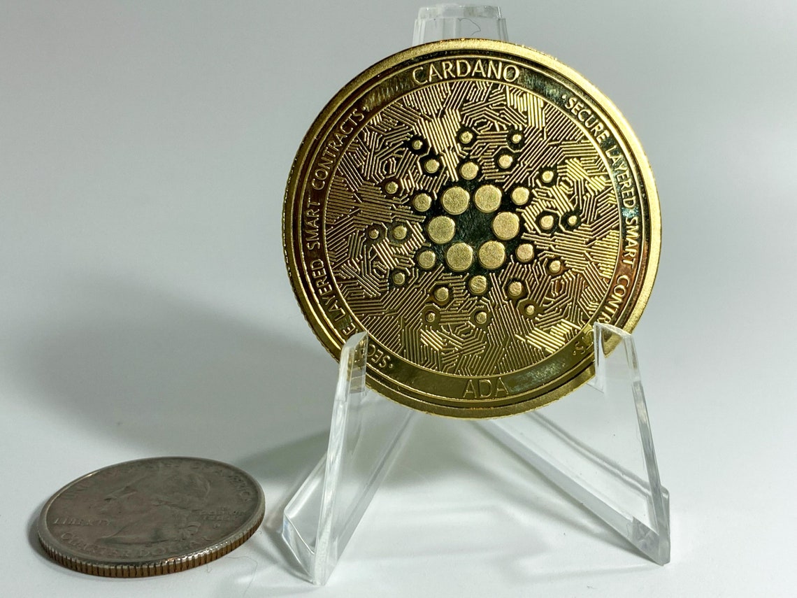 CARDANO COIN ADA Coin Cryptocurrency Commemorative | Etsy