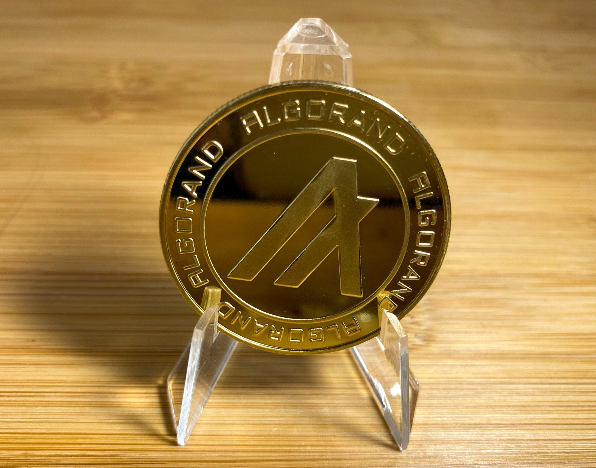 ALGORAND COIN, ALGO Coin, Cryptocurrency Commemorative Collectors Coin ...