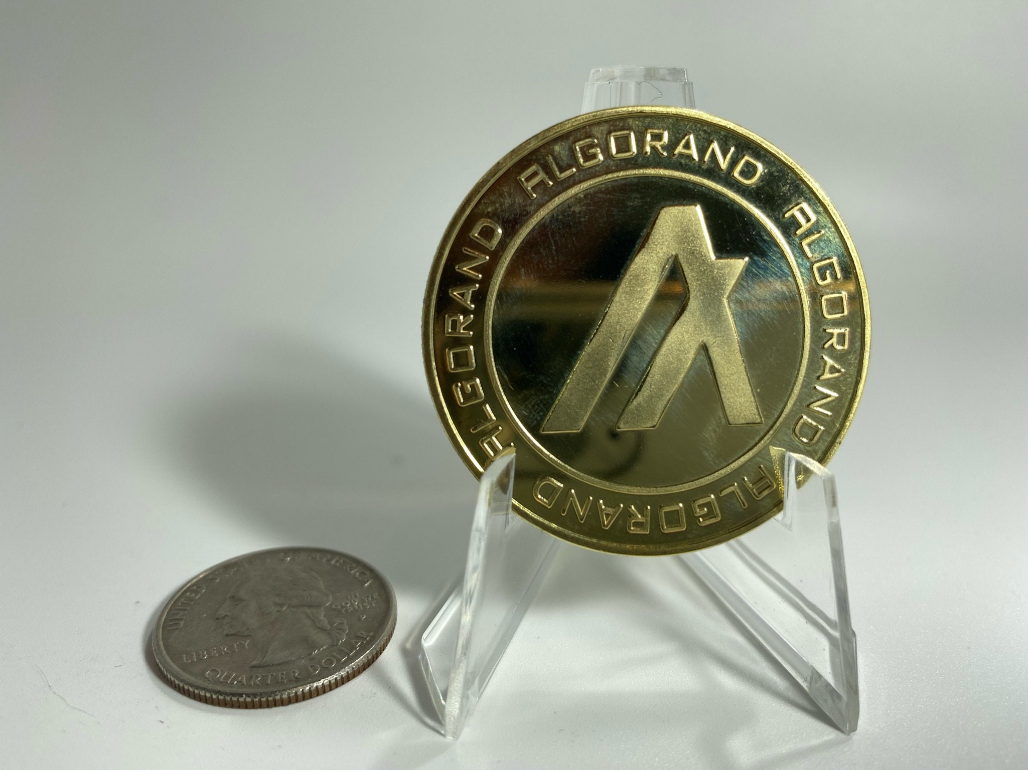 ALGORAND COIN ALGO Coin Cryptocurrency Commemorative - Etsy UK