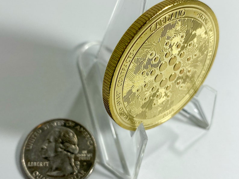 CARDANO COIN ADA Coin Cryptocurrency Commemorative - Etsy