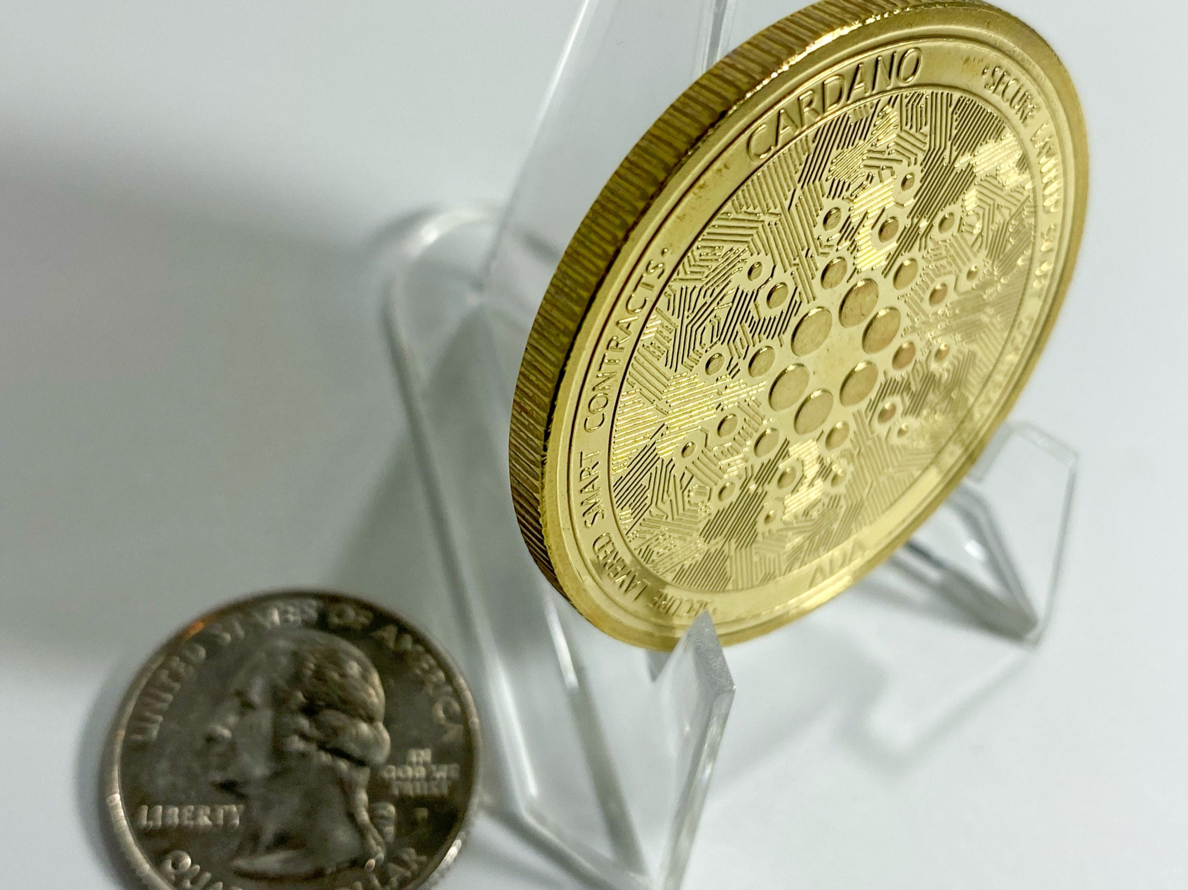 CARDANO COIN ADA Coin Cryptocurrency Commemorative | Etsy