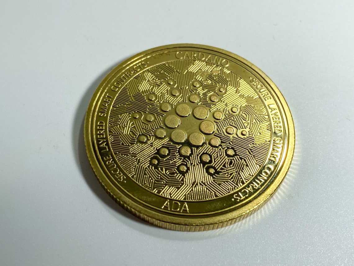 CARDANO COIN ADA Coin Cryptocurrency Commemorative | Etsy