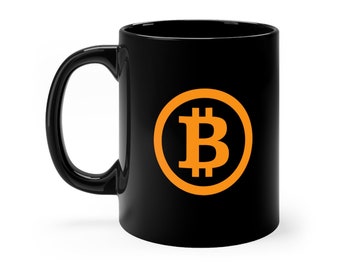 The Bitcoin Family Black Mugs - Etsy
