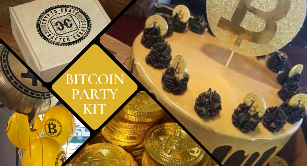 Bitcoin Party Pack Kit - Everything for Your Bitcoin Party; Bitcoin ...
