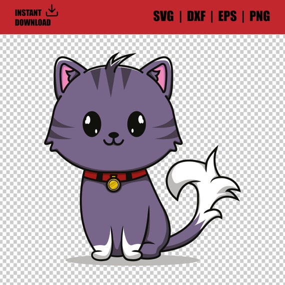 Cute Cat Svg Funny Cat Svg Cat Clipart Kitty Svg Svg Cat - Etsy