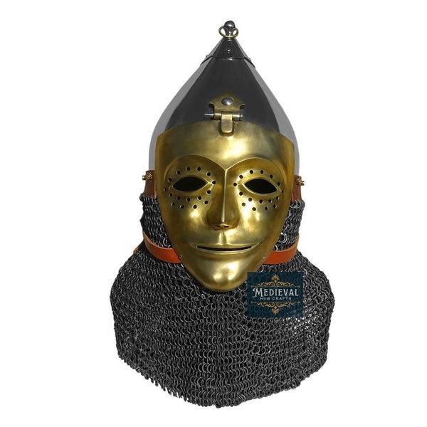 Chainmail Helmet - Etsy