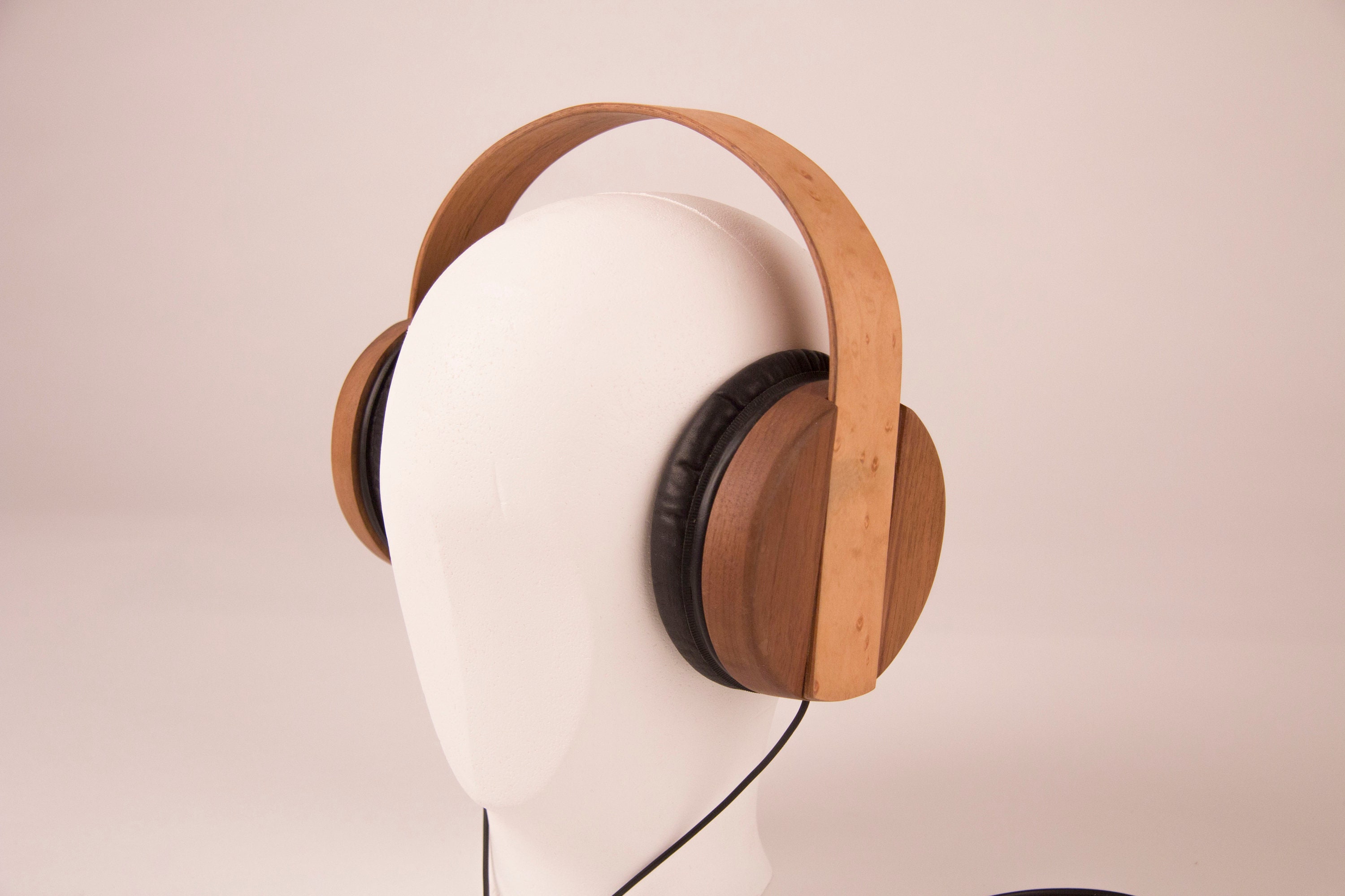 Handgefertigte Studio-Kopfhörer aus Holz | Etsy