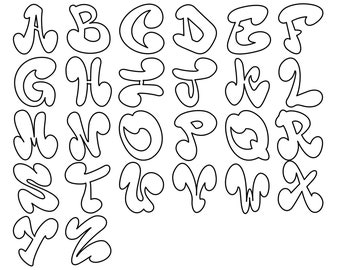 Fancy Bubble Letter Fonts