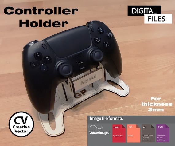 Controller Stand SVG DXF Ai Lightburn Easy to Laser - Etsy