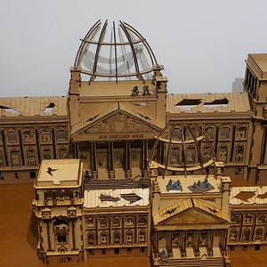 Files for Laser Cutting Reichstag 1945 Laser Scale 15mm 1/100 Wargaming ...