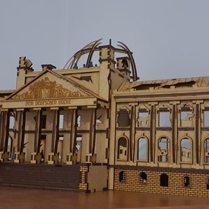 Files for Laser Cutting Reichstag 1945 Laser Scale 15mm 1/100 Wargaming ...