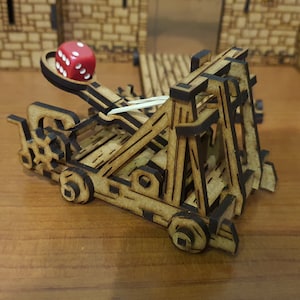 Files for Laser Cutting Medieval Catapult in Scale 28 Mm | SVG | DXF ...