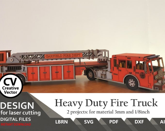 Code 3 1/64 Scale LTI Tractor Drawn Aerial Fire Engine AND GMC Suburban ...