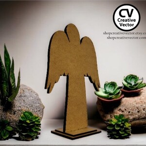 Files for Laser Cut 3D Angel: SVG DXF Ai Lbrn (digital Download) - Etsy