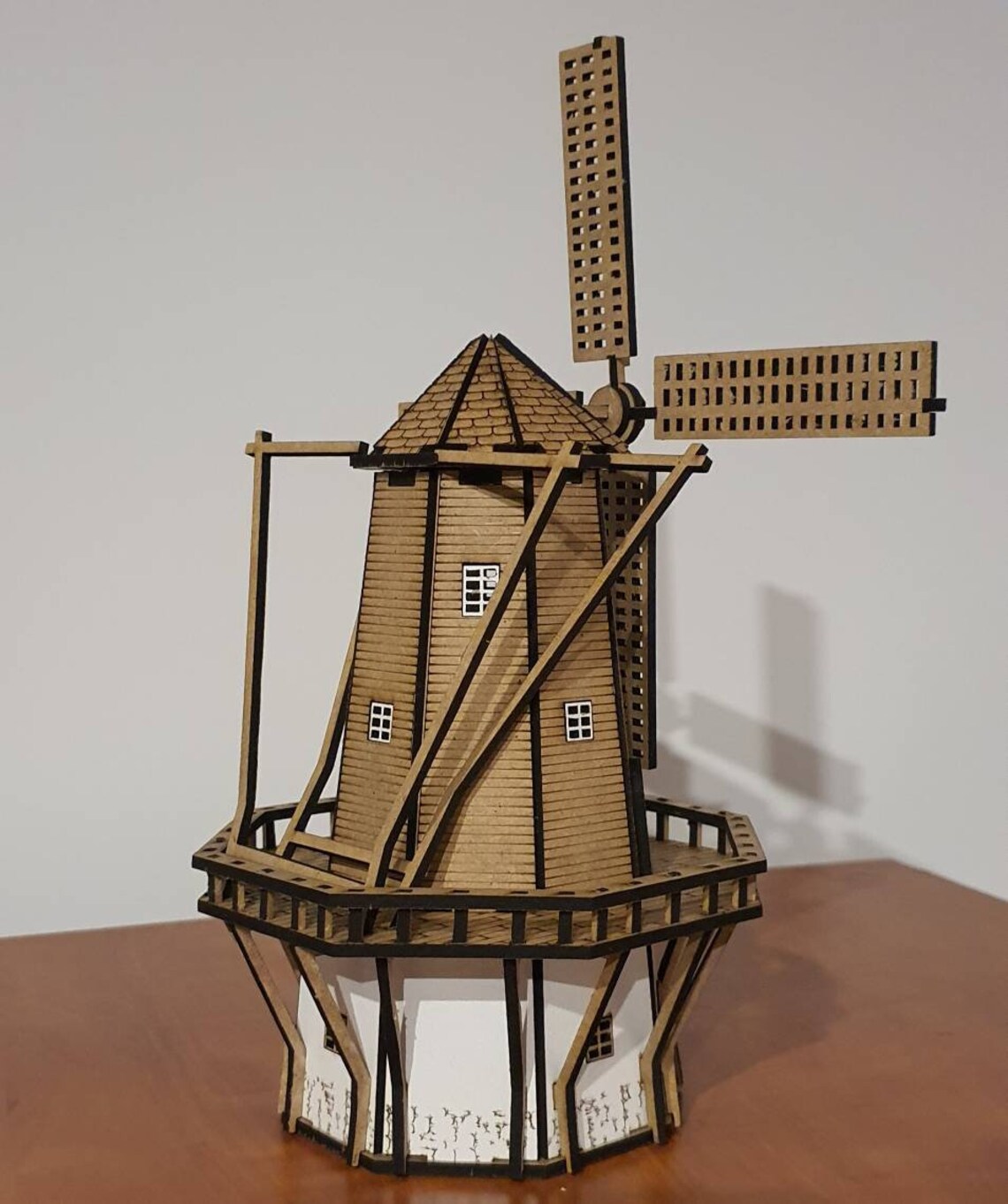 Dutch Windmill Lightburn Patterns Laser files Scale - Etsy Polska