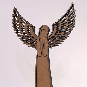 Laser Cut Files Angel 4 Layers Standing Vol 1 | SVG | Angel | Layers ...