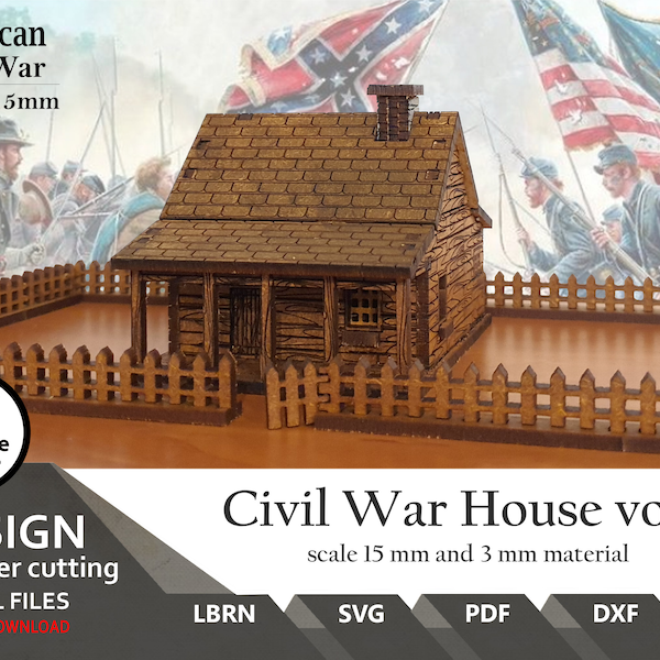 Laser File Civil War - Etsy