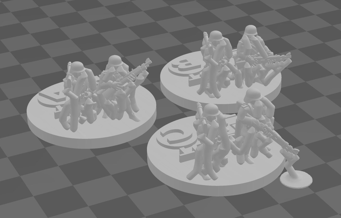 Undaunted Normandy to 3D Printers 3D models for gameboard digital files ...