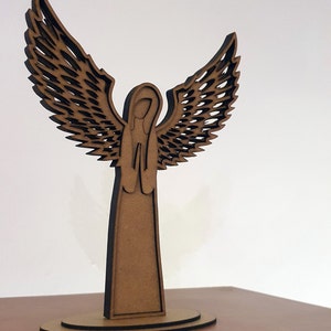 Laser Cut Files Angel 4 Layers Standing Vol 1 | SVG | Angel | Layers ...