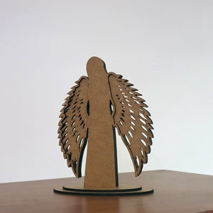 Laser Cut Files Angel 4 Layers Standing Vol 2 | SVG | Angel | Layers ...
