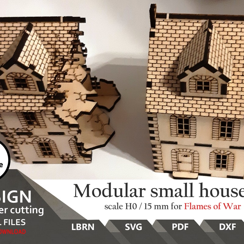 1/72 Ww2 Building - Etsy UK