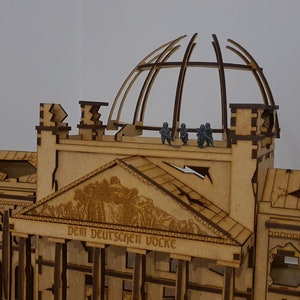 Files for Laser Cutting Reichstag 1945 Laser Scale 15mm 1/100 Wargaming ...