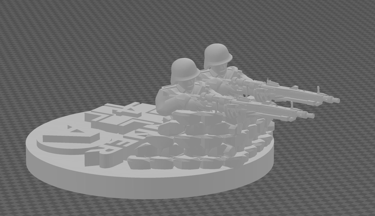 Undaunted Normandy to 3D Printers 3D models for gameboard digital files ...