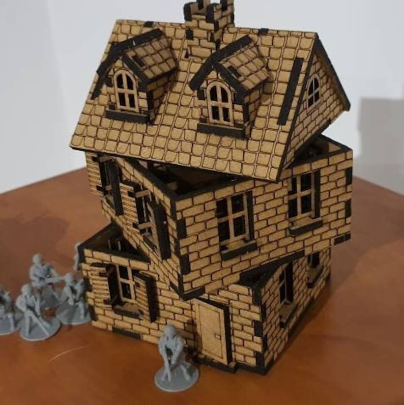SVG DXF Ai Scale 1:72 Modular House Scale 1_72 - Etsy