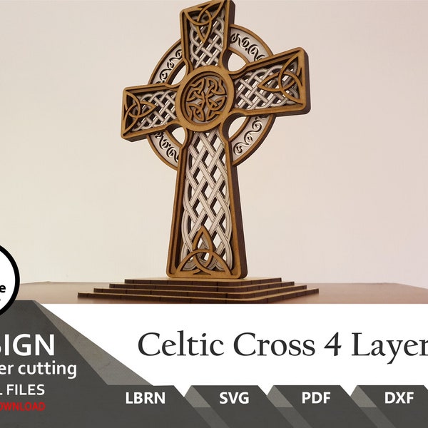 Celtic Cross Laser File Svg - Etsy UK