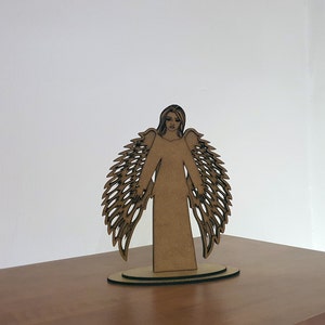 Laser Cut Files Angel 4 Layers Standing Vol 2 | SVG | Angel | Layers ...