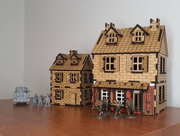 SVG DXF Ai Scale 1:72 Modular House Scale 1_72 - Etsy