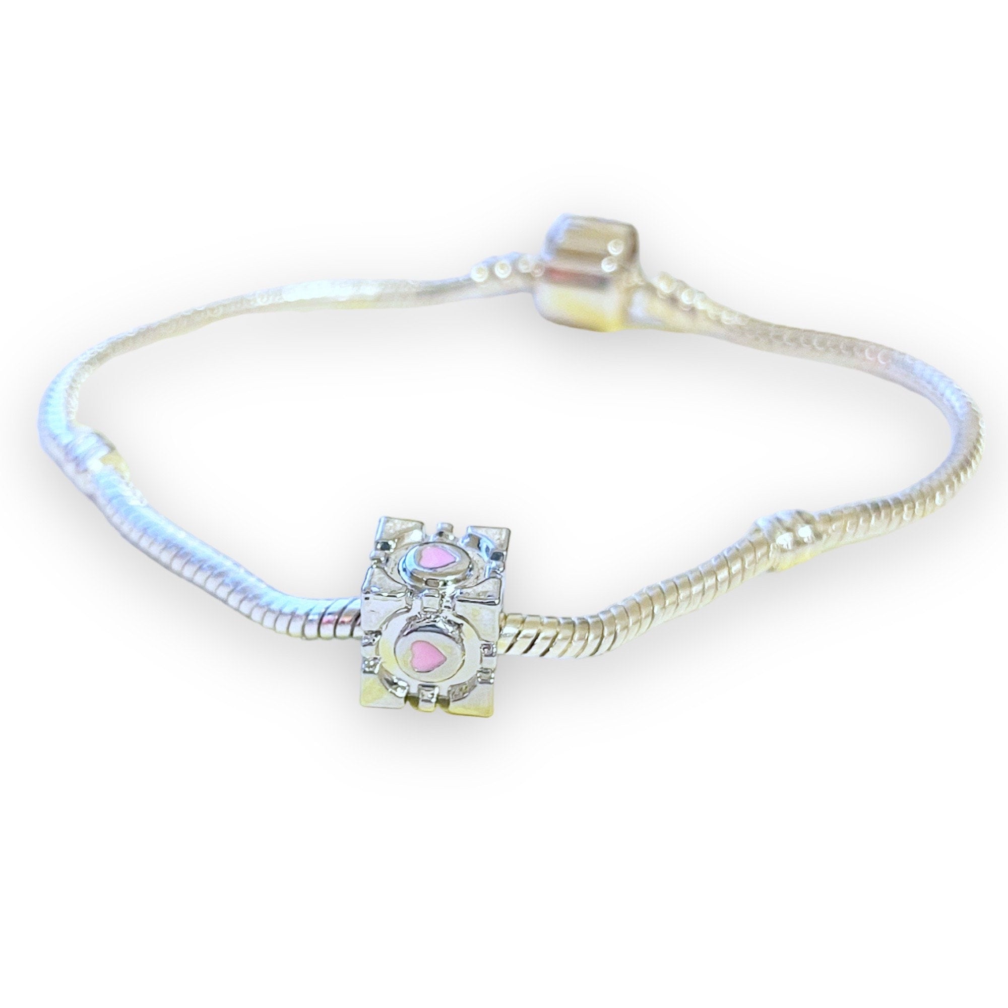 Heart Gamer Cube Portal Charm Fits Pandora - Etsy