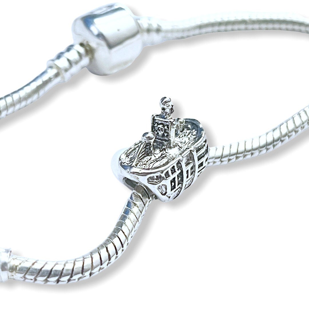 Pirate Ship Charm Pandora Style - Etsy