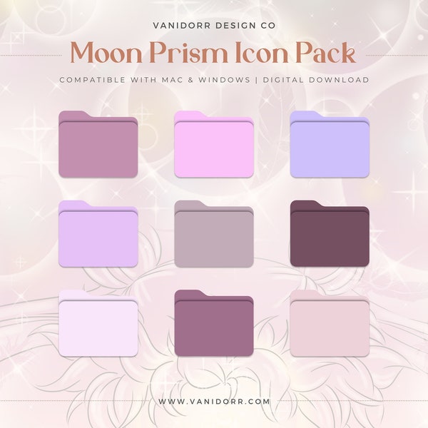 Moon Desktop Icon - Etsy