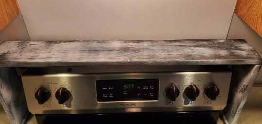 Stove Top Rack Stove Spice Rack Over the Stove Shelf - Etsy