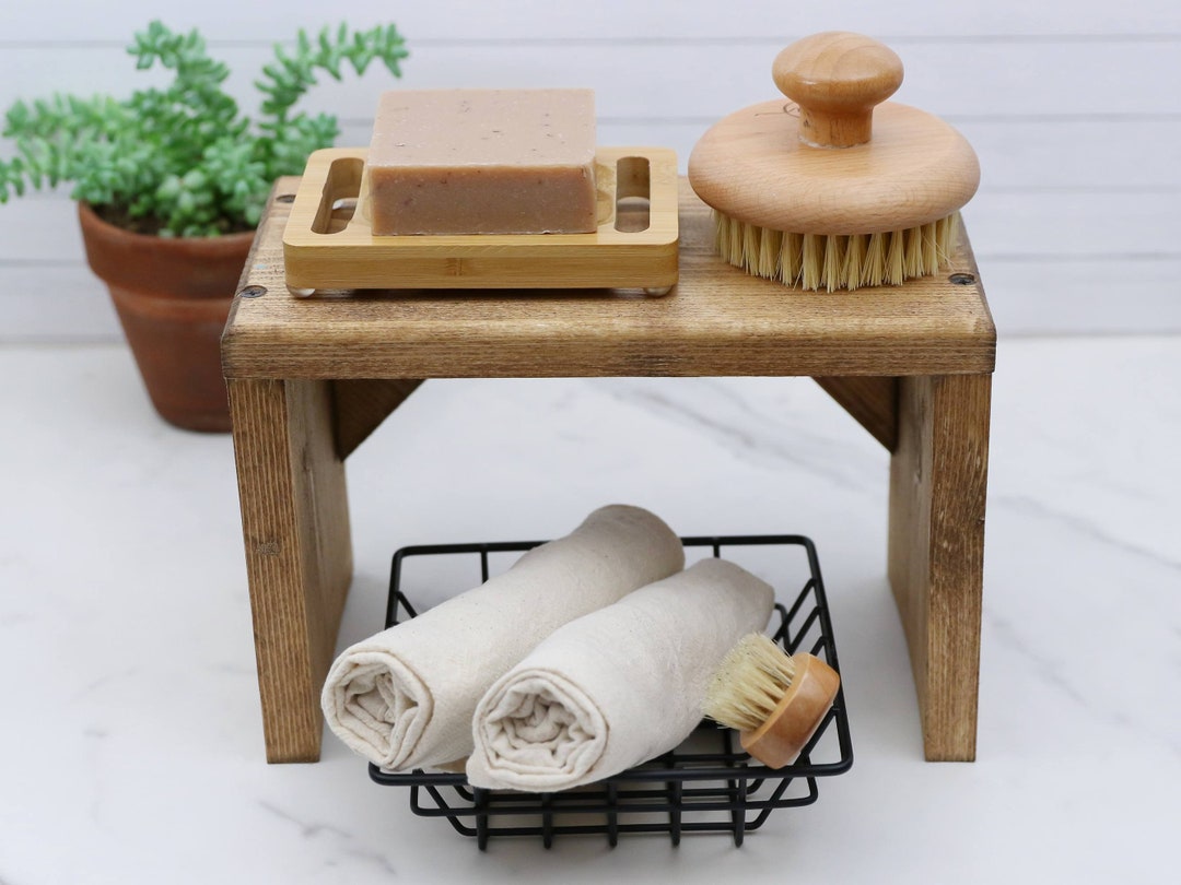 5.5" Depth Bathroom Shelf | Bathroom Riser | Bathroom Organizer ...