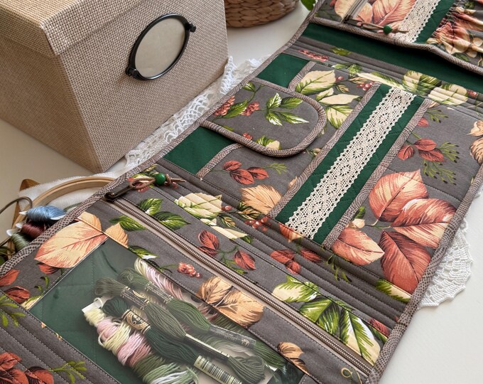 Large Button Organizer, Project Folder, for Storing Embroidery Projects ...